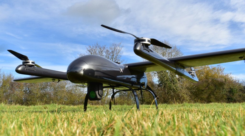 PRT unveils first hybrid propulsion long range drone - Security On Screen