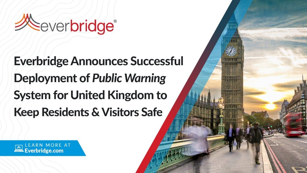 UK national public warning system relies on Everbridge - Security On ...