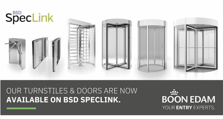 BSD SpecLink showcases Boon Edam entrances - Security On Screen by The ...
