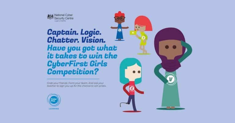 NCSC announces CyberFirst Girls Competition 2022 - Security On Screen ...