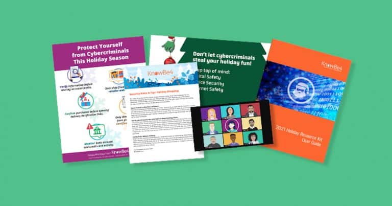 KnowBe4 release cybersecurity tips for the 2021 holiday season ...