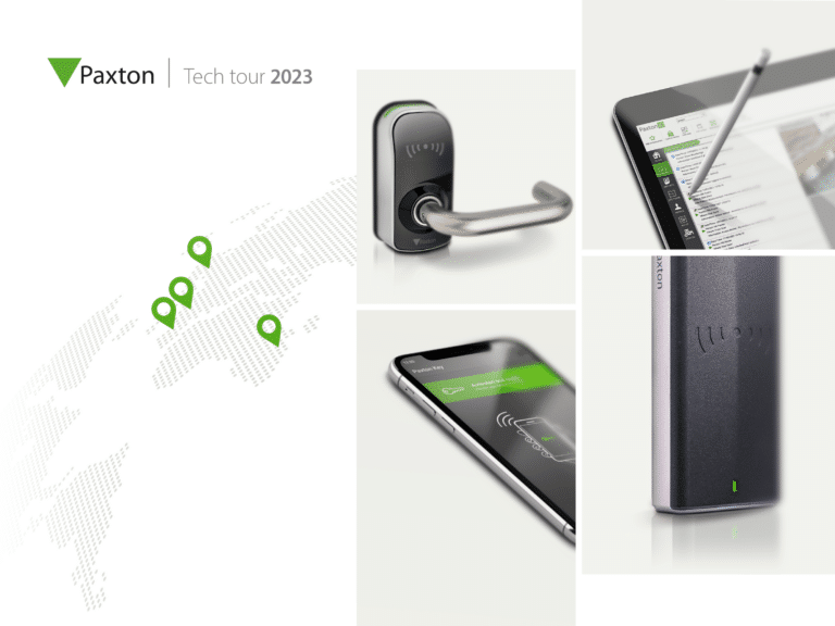 Paxton begins tech tour in Europe and South Africa - Security On Screen ...