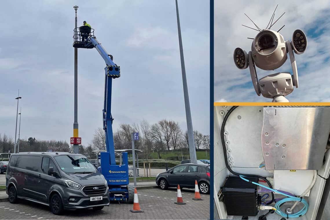 Redvision and barox switches with 90W PoE protect The Mall at Cribbs ...