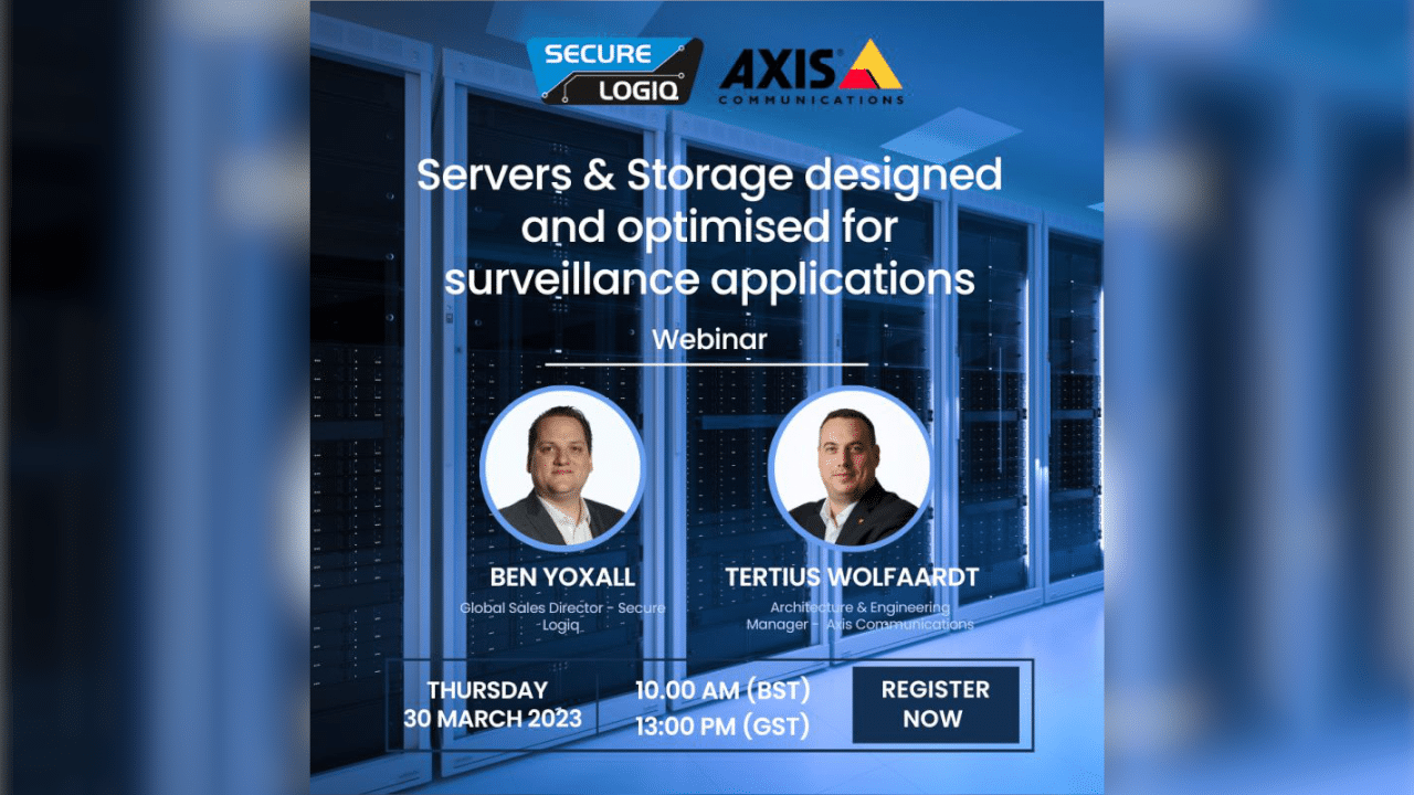Secure Logiq and Axis Communications to host surveillance webinar ...