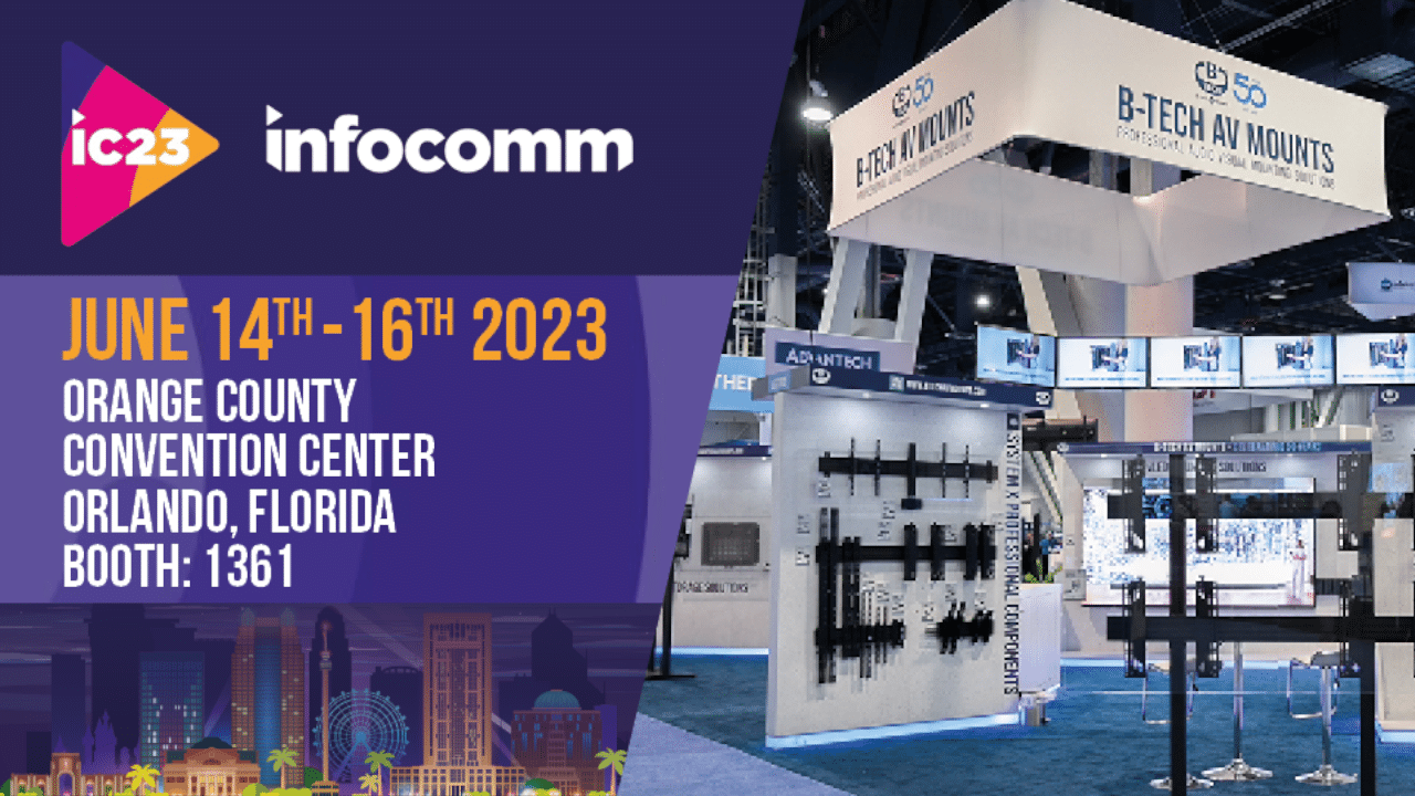 B-Tech to exhibit at Infocomm 2023 - Security On Screen by The Security Industry Group