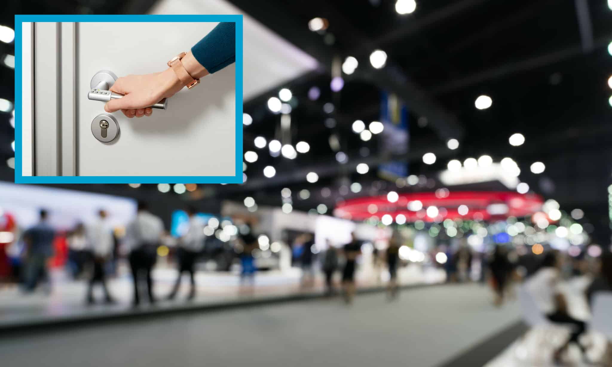 ASSA ABLOY Code Handle: a keyless locking solution for trade show and ...