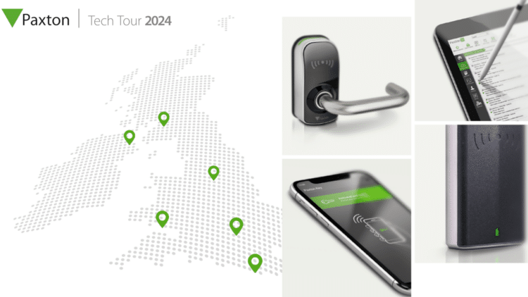 Paxton team begins tech tour across the UK - Security On Screen by The ...