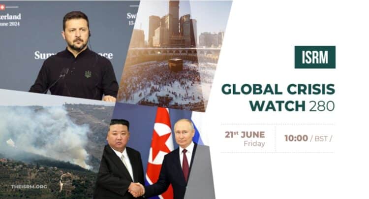 Sign up for ISRM Global Crisis Watch 280, June 21 - Security On Screen ...