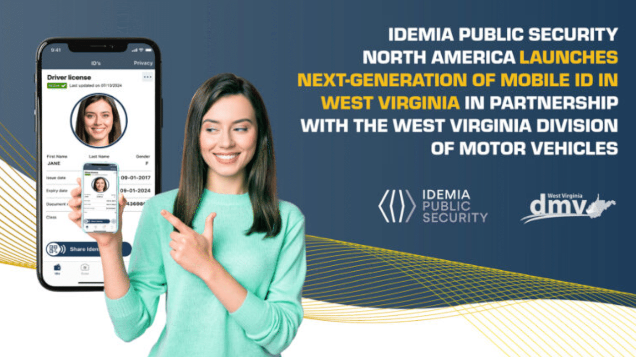 IDEMIA Public Security launches Mobile ID in West Virginia - Security ...