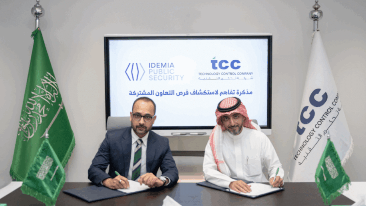 IDEMIA Public Security and the Technology Control Company sign ...