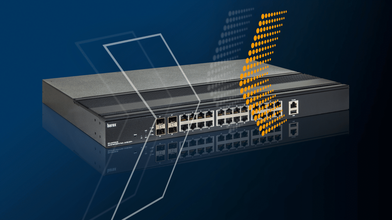 barox releases KN-LGIPR38-28AD 24-port, 10Gb Managed Industrial ...