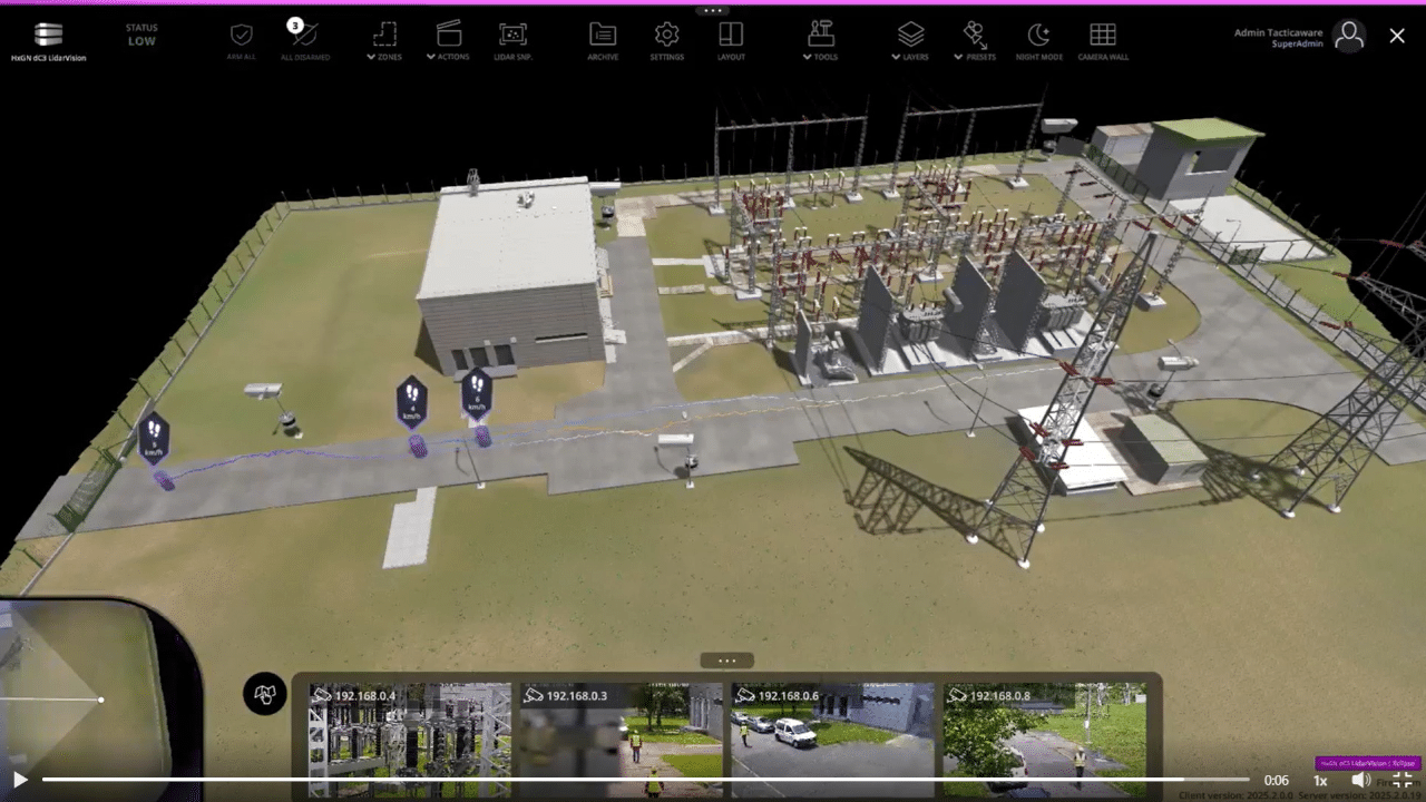 EG.D chooses Hexagon’s HxGN dC3 LidarVision for pioneering substation security project ...