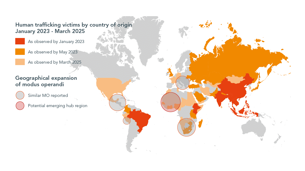 INTERPOL releases new information on globalisation of scam centres ...