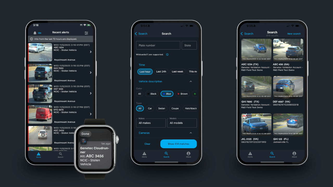 Genetec launches Cloudrunner Mobile app for real-time vehicle ...